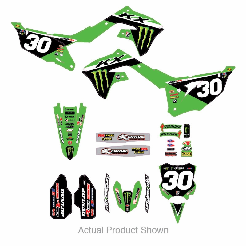 Team Graphic Kit KX250 '21-22